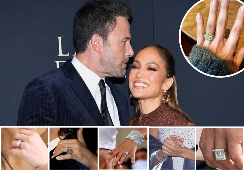 Jennifer Lopez and All Her Engagement Rings | Diamond Hedge